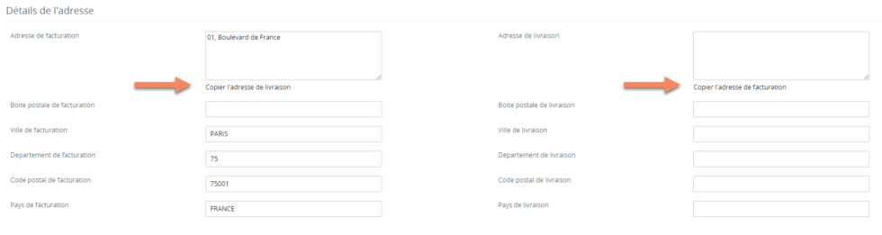 Création de comptes clients – Soluweb Plus